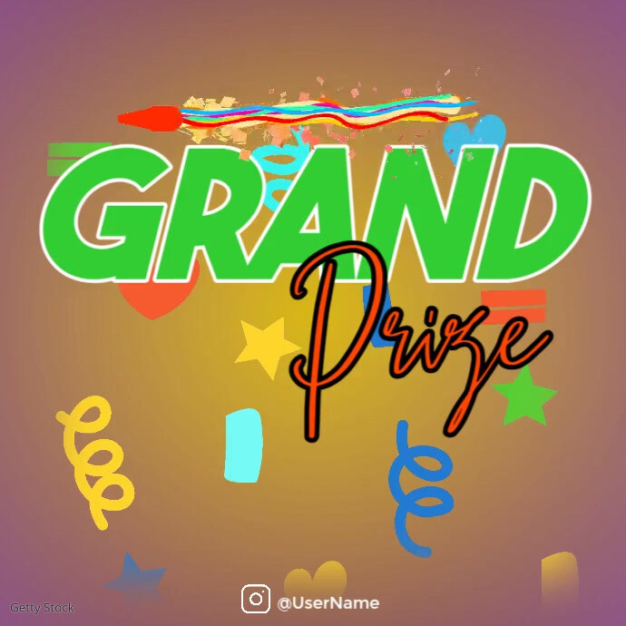 Copy of Grand prize ad | PosterMyWall