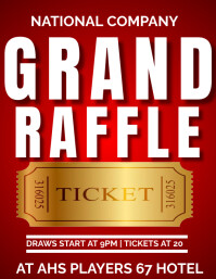 GRAND RAFFLE Template | PosterMyWall