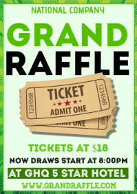 raffle ticket Template | PosterMyWall