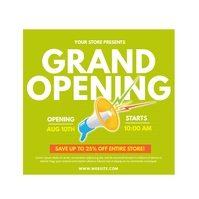Grand Reopening Template | PosterMyWall