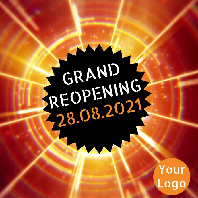 Grand reopening Template | PosterMyWall