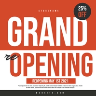 Grand Reopening Template | PosterMyWall