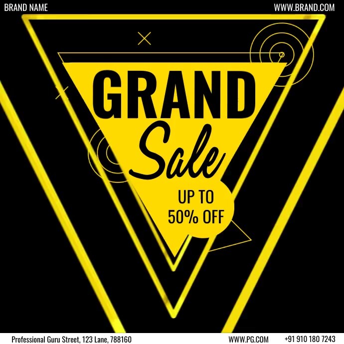 grand sale Template | PosterMyWall