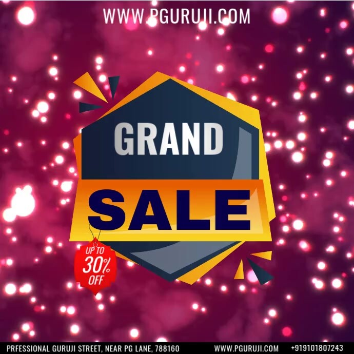 Plantilla de grand sale | PosterMyWall