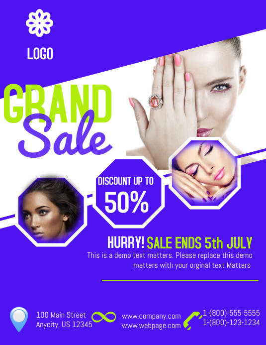 Grand Sale Template | PosterMyWall