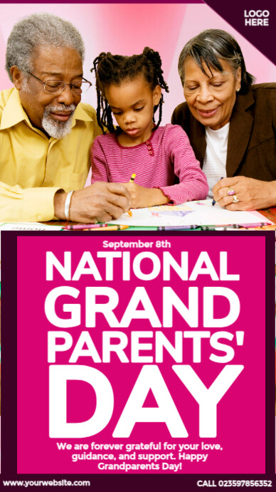 Plantilla de Grandpa Day | PosterMyWall