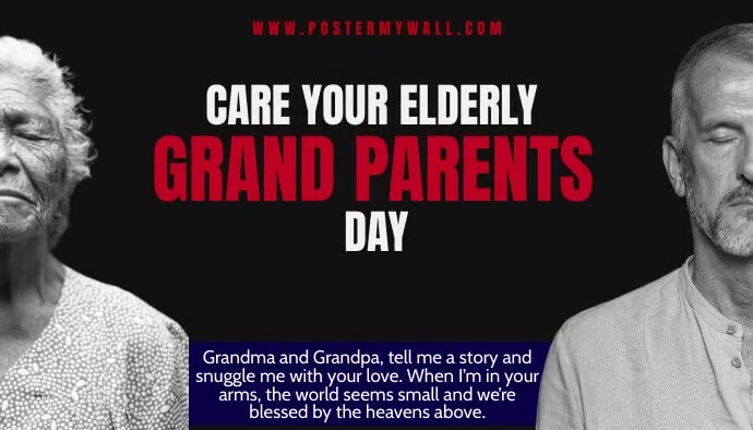 Grandparent's Day Template | PosterMyWall