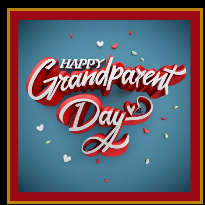 Grandparent flyer template | PosterMyWall