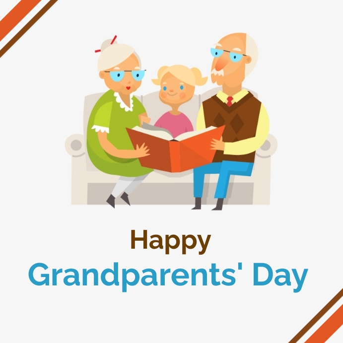 Grandparents' Day Template | PosterMyWall