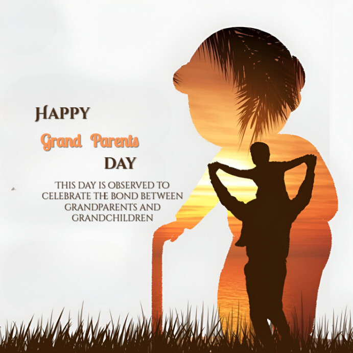 Grandparents Day Poster Template | PosterMyWall