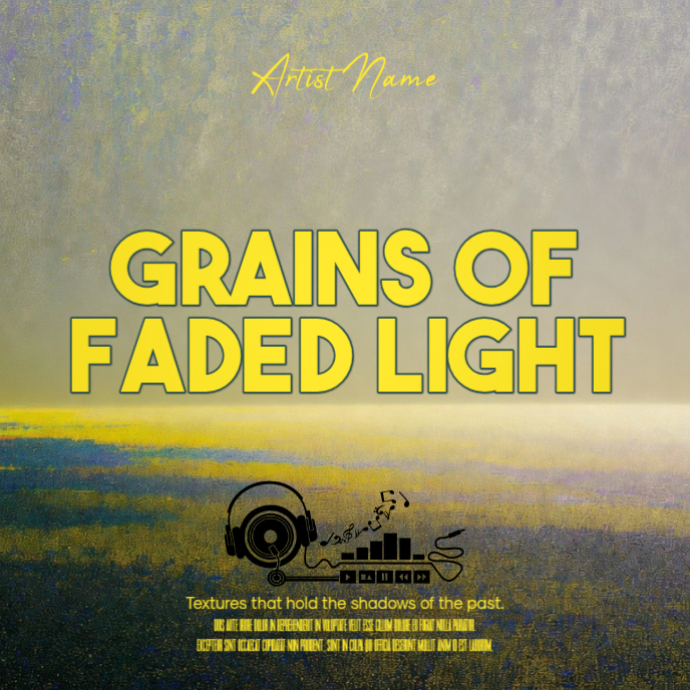 Plantilla de Granular Pixelated Gradient Album Covers for Lo-Fi ...