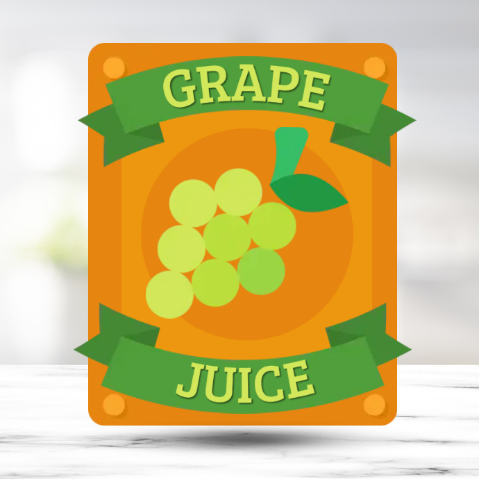 Grape Juice Logo Template | PosterMyWall