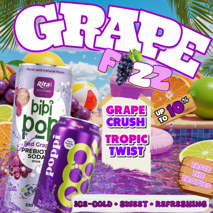 Copy of Grape Twist Ads | PosterMyWall