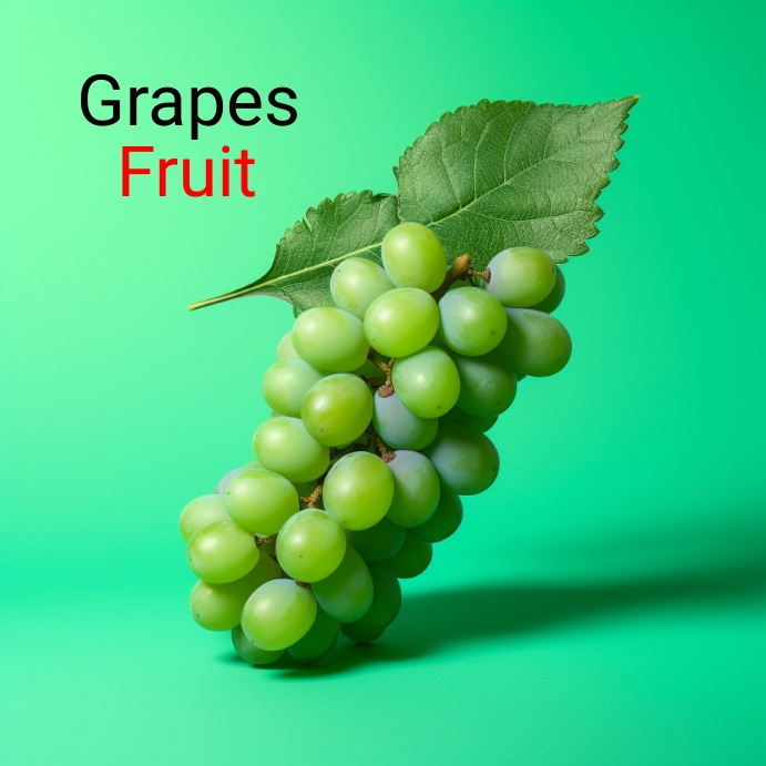 Grapes Instagram Post Templat | PosterMyWall