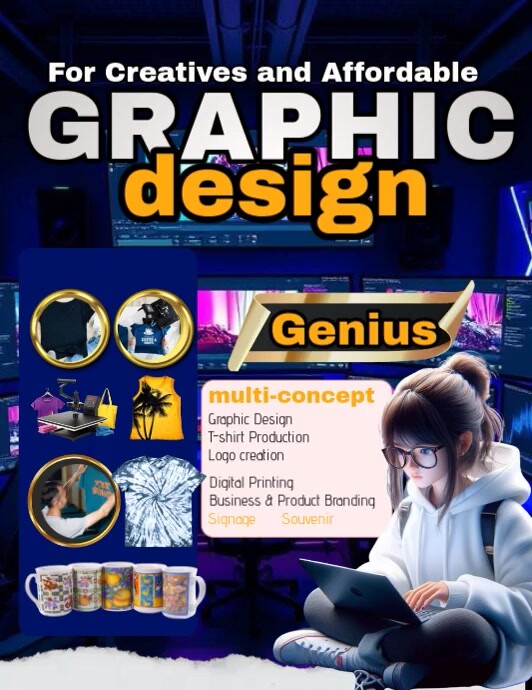 Copy of Graphic Design Creatives and Affordable | PosterMyWall