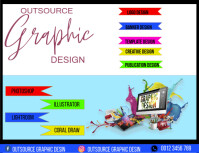 GRAPHIC DESIGN SERVICES TEMPLATE | PosterMyWall