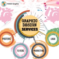 Graphic Design Services Square Video Ad Template | PosterMyWall