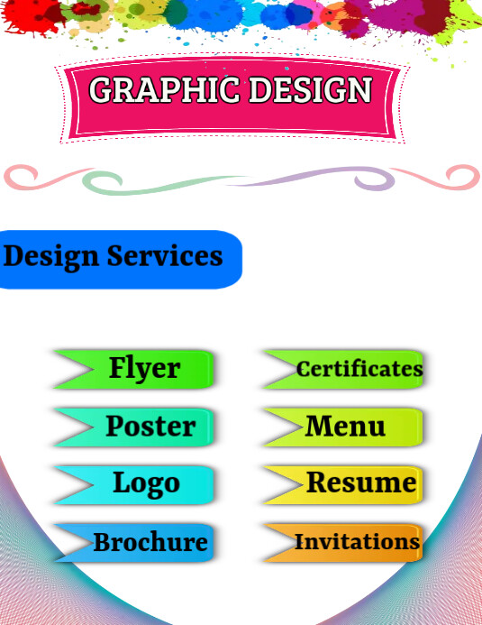 Graphic designer Advertisement Template | PosterMyWall