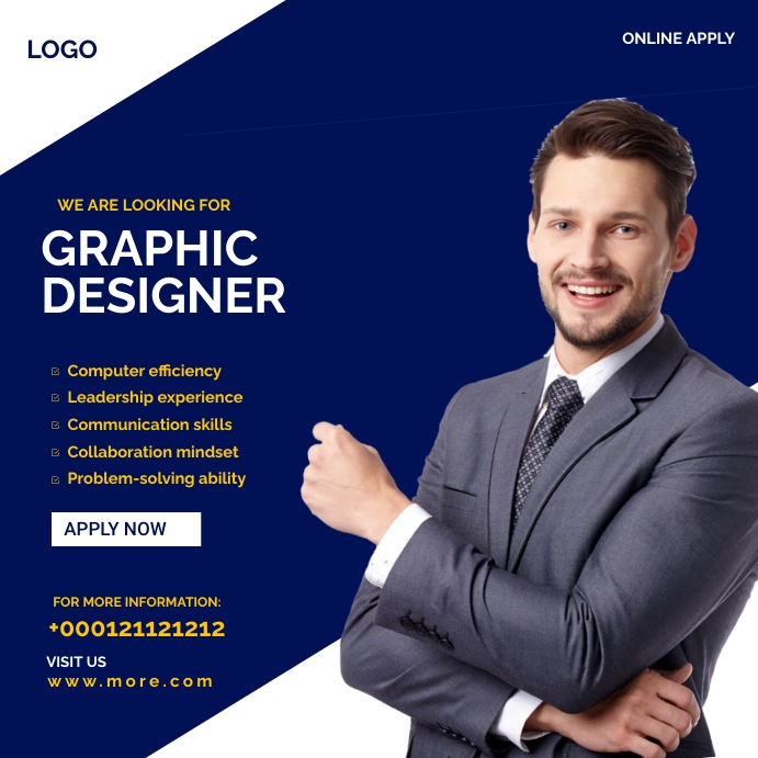 Graphic Designer Poster Template | PosterMyWall