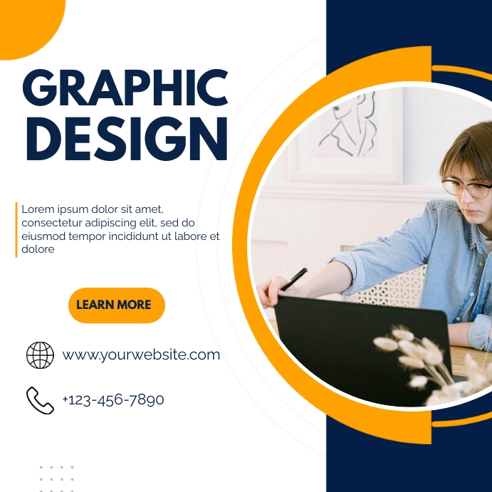Graphic Designer Template | PosterMyWall