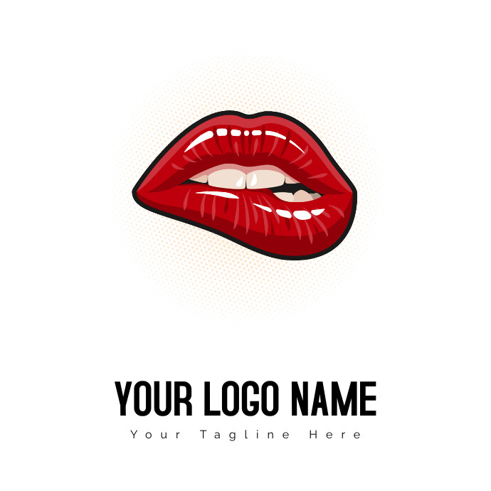Modèle Graphics Biting Illustration Logo | PosterMyWall