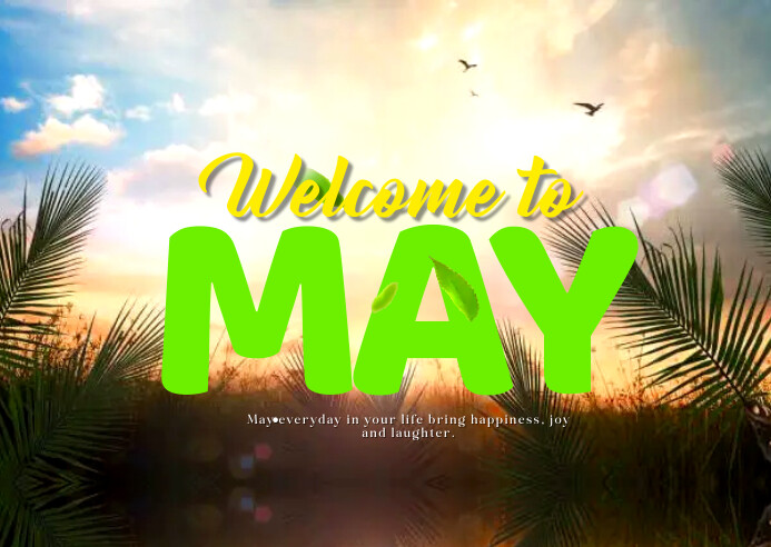 graphics design happy new month wishes, greet Template | PosterMyWall