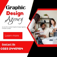 Graphic Design Agency Template | PosterMyWall