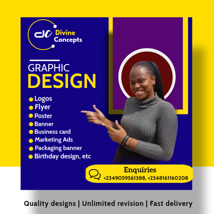 Copy of Graphics design template | PosterMyWall