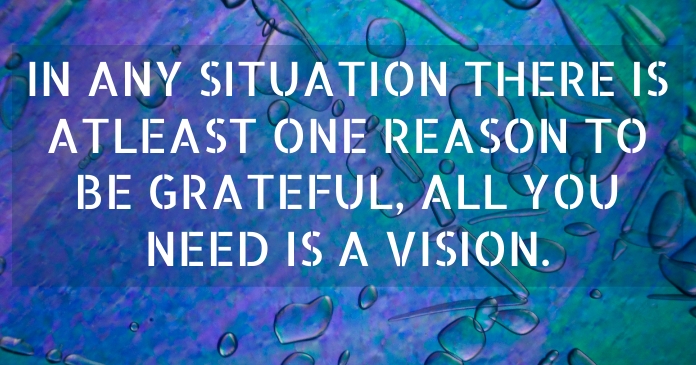 GRATEFUL AND VISION QUOTE TEMPLATE | PosterMyWall