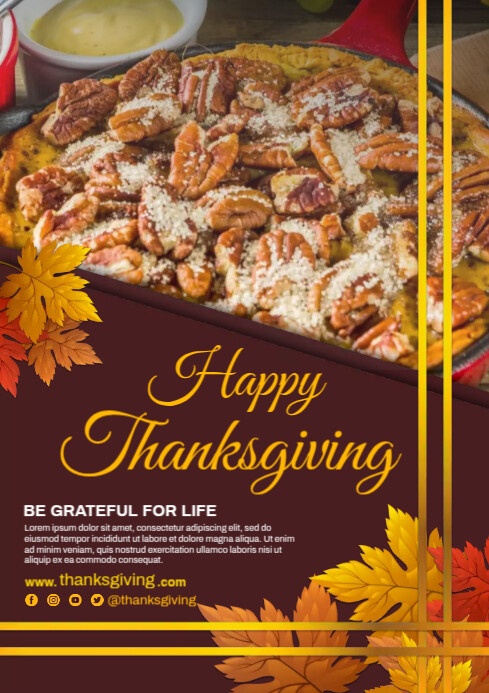 Copy of Grateful Thanksgiving Ads | PosterMyWall