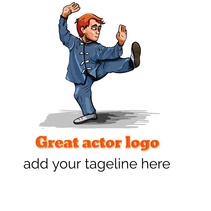 Great actor logo Template | PosterMyWall