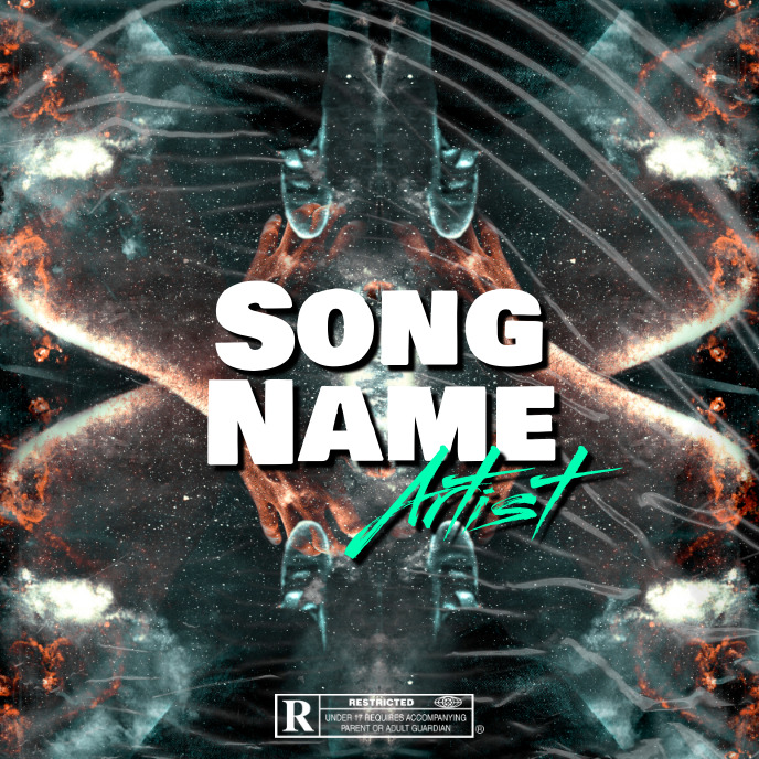 ótima Capa álbum Música Arte Armadilha Mixtape Rap Modelo | PosterMyWall