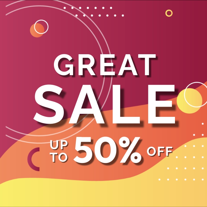 GREAT SALE Template | PosterMyWall