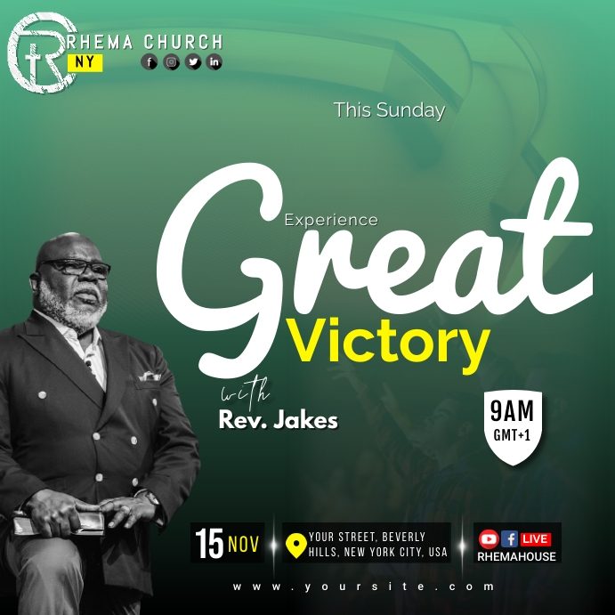 Great Victory (2) Template | PosterMyWall