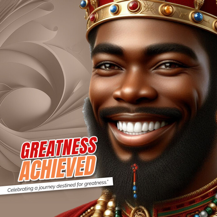 Plantilla de Greatness | PosterMyWall