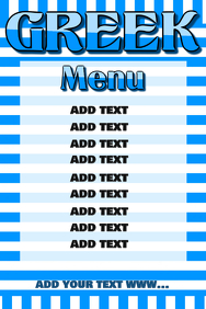 Customizable Design Templates for Greek | PosterMyWall
