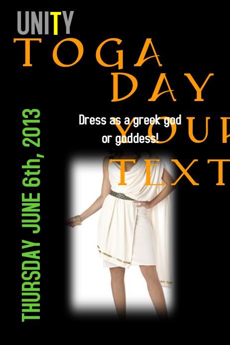 Greek Poster Template | PosterMyWall