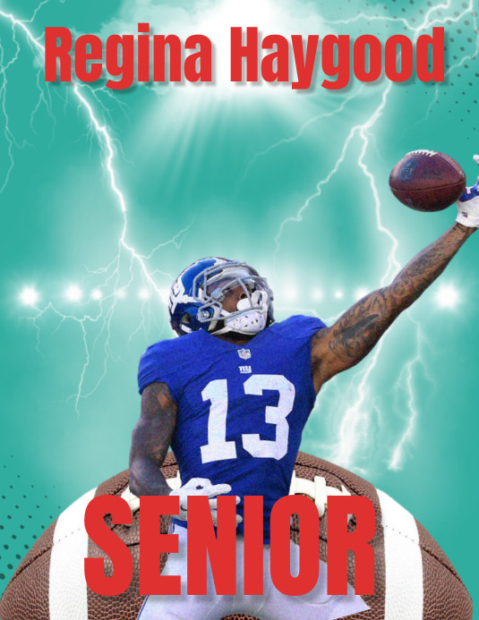 Green | Football | Stadium | Poster Template | PosterMyWall