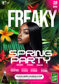 Spring break Template | PosterMyWall
