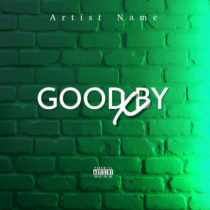 Green Album Album Cover Template | PosterMyWall