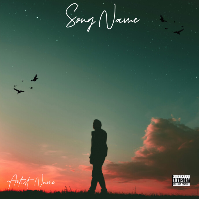 Copy of Green Alone Sad Man Song Cover Album Cover | PosterMyWall