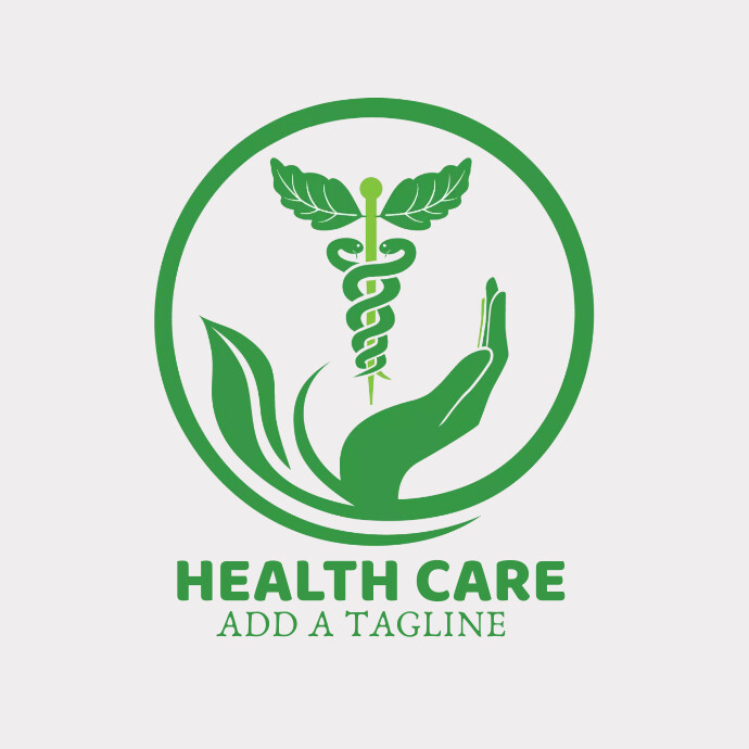 Green and white medical logo, Herbalism Medic Template | PosterMyWall