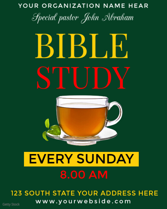 Copy of Green Bible Study Instagram Portrait | PosterMyWall