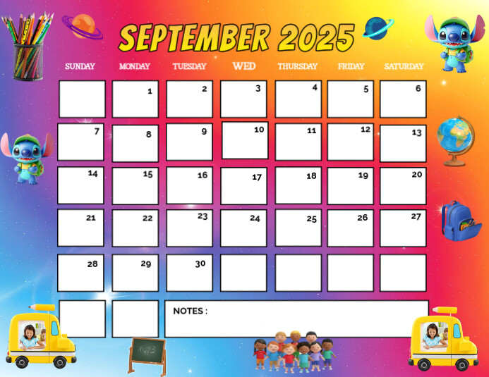 Calendar April 2025 Template | PosterMyWall