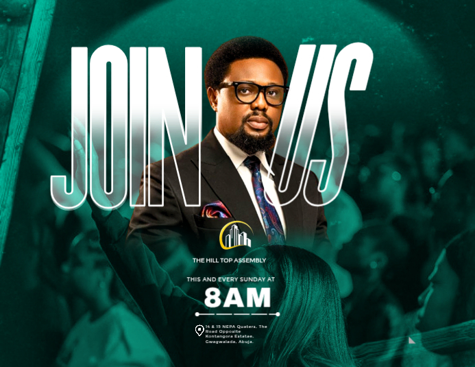 Green Church Event Flyer Template | PosterMyWall