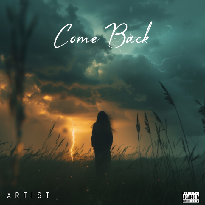 Copy of Green Come Back Sad Girl Song Cover Album Co | PosterMyWall