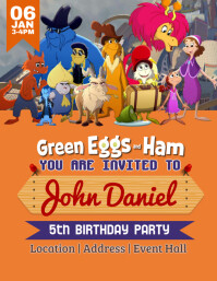 Green Eggs and Ham Template | PosterMyWall