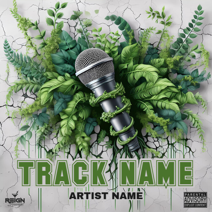 Copy of Green Environmental Music, Album, Song Cover | PosterMyWall