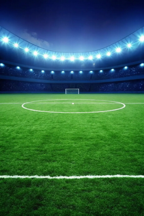 Green Futuristic Football Stadium Background Poster Template | PosterMyWall