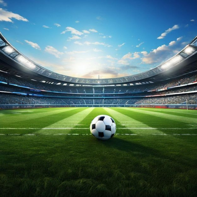 Plantilla de Green Gradient Football Field Background Instagram Post ...